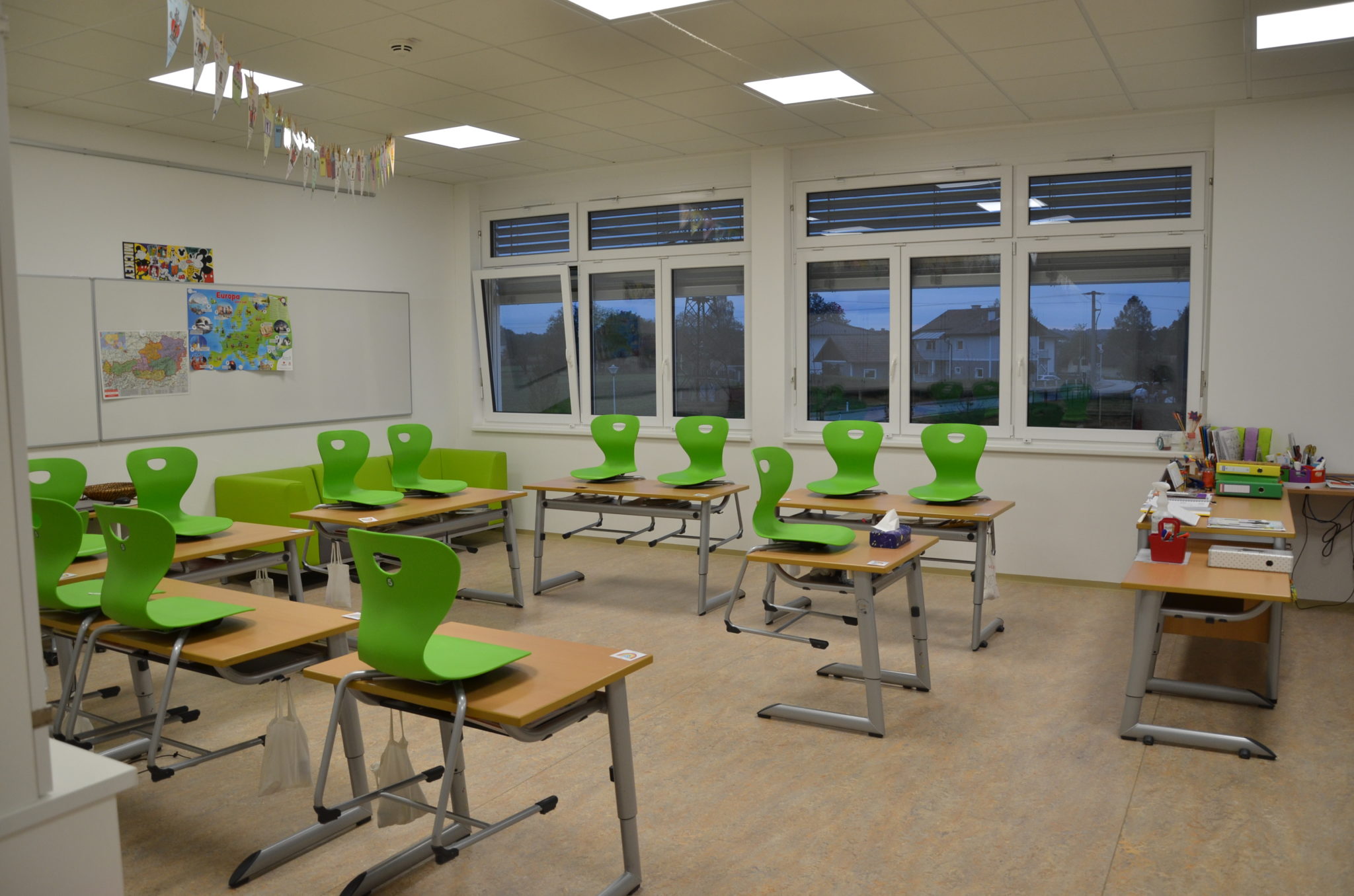 Klassenpinnwände – VS Rüstorf